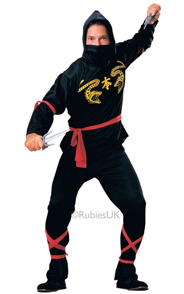 Buy Hntd House Ninja Costume - MyDeal Australia