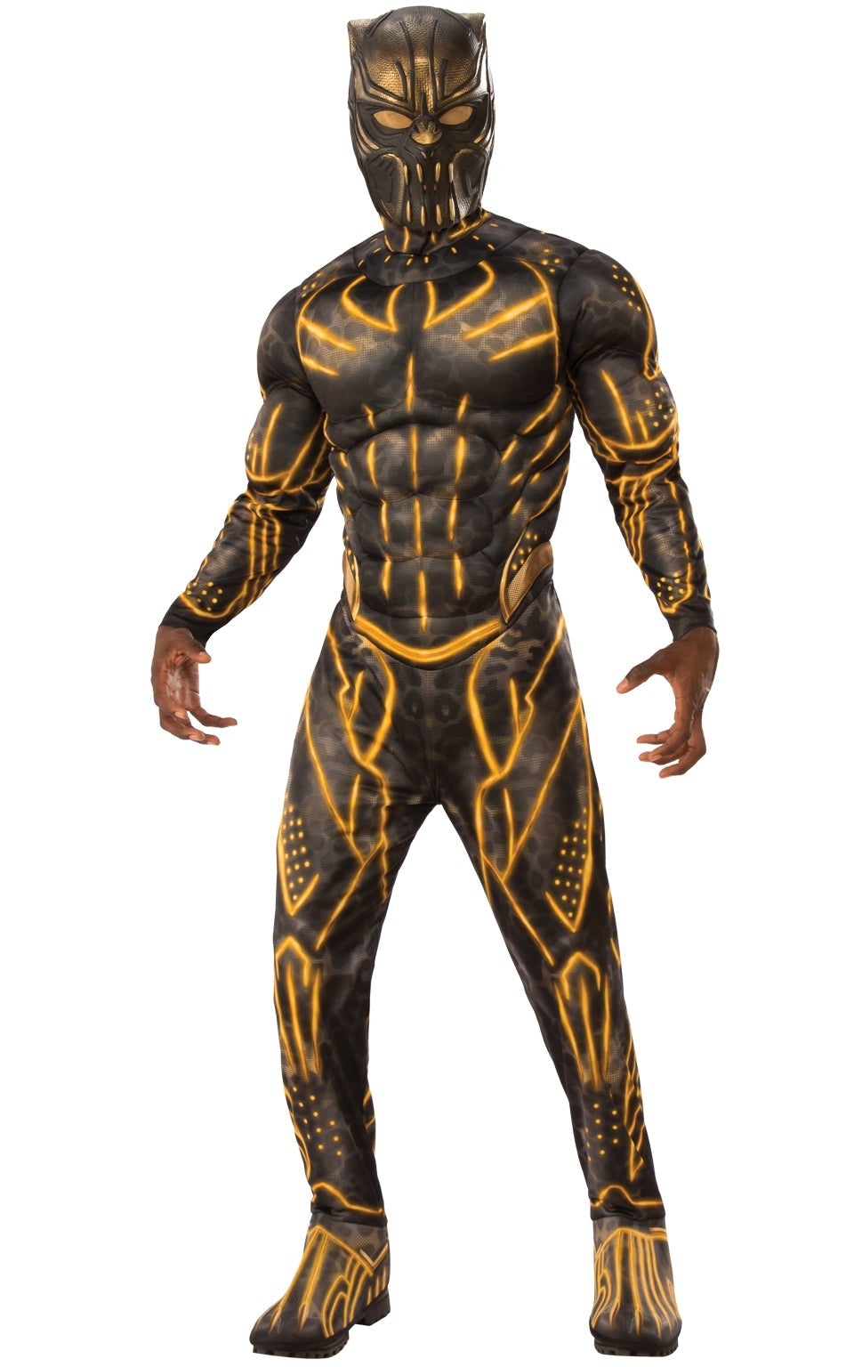 Buy Killmonger Costume Mens Wakanda Battle Suit - MyDeal Australia