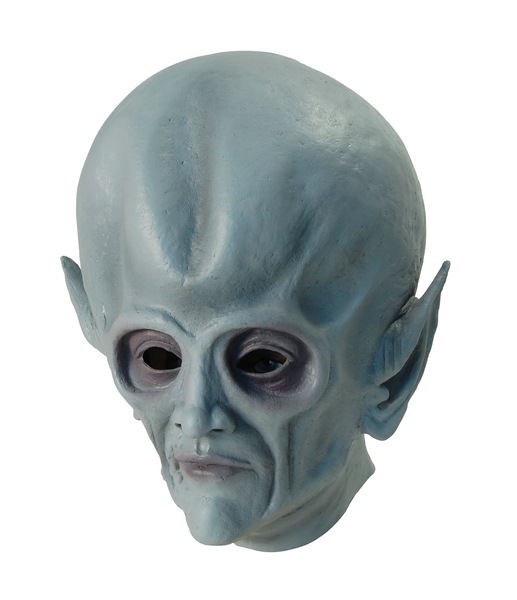 Buy Alien Rubber Mask Big Head Grey Area 51 - MyDeal Australia