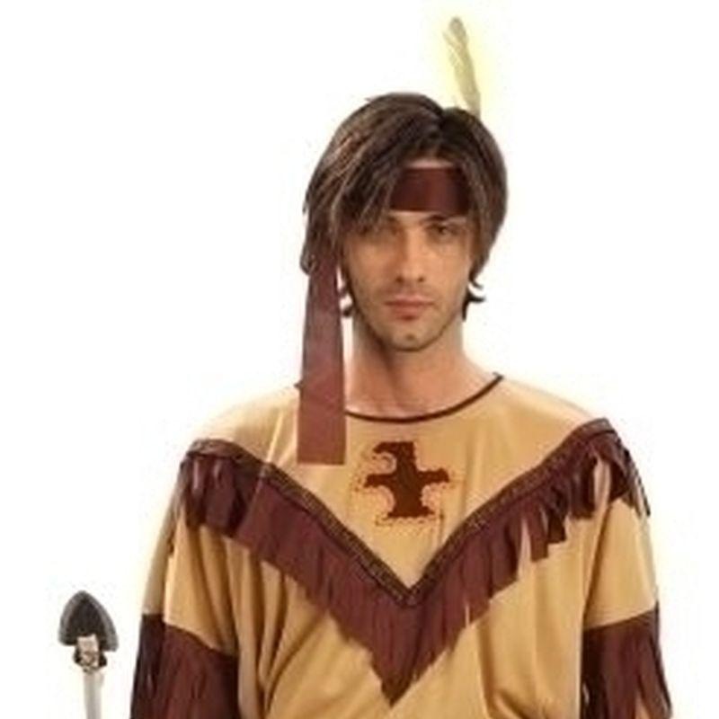 Buy Native American Inspired Indian Man Costume - MyDeal