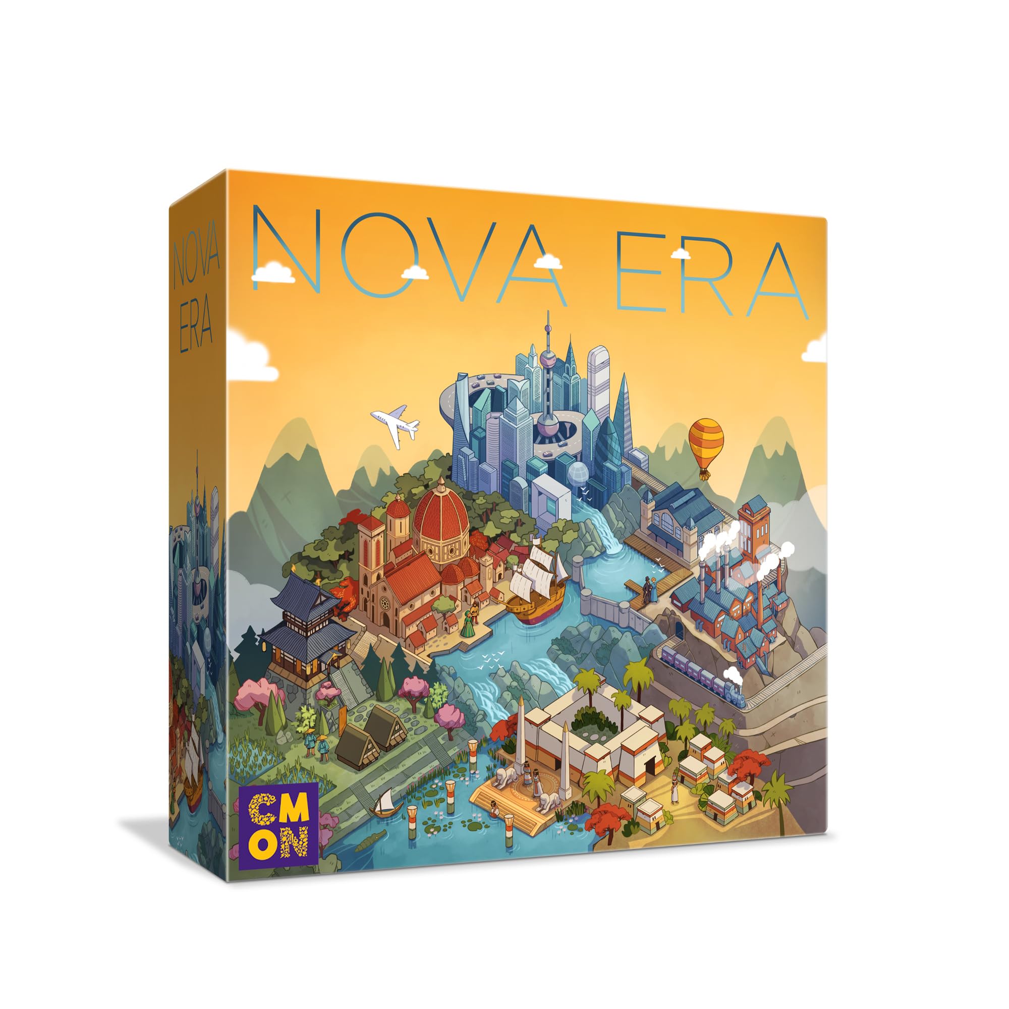 Buy Nova Era Board Game Civilization Building & Economic Strategy ...