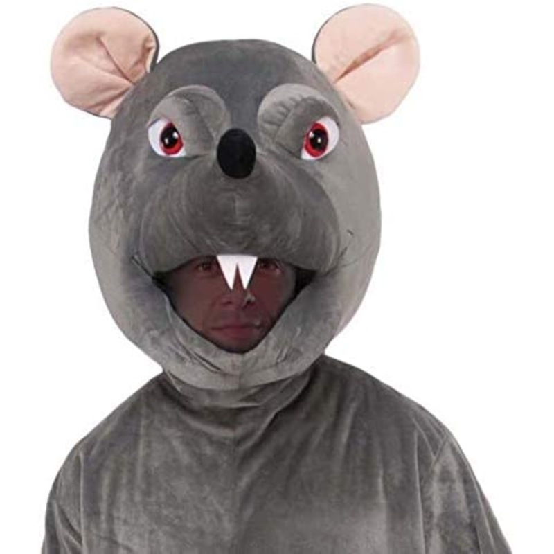 Buy Rat Big Head Adult Mascot Costume Chest Size 42" - MyDeal