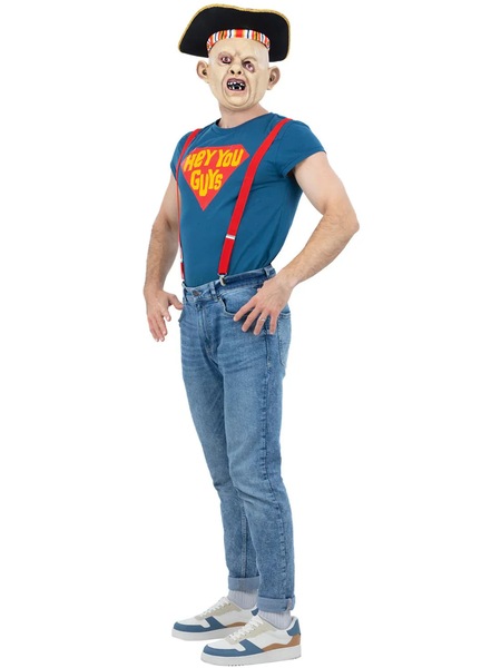 Buy The Goonies Sloth Costume Top Braces Hat Mask - MyDeal Australia