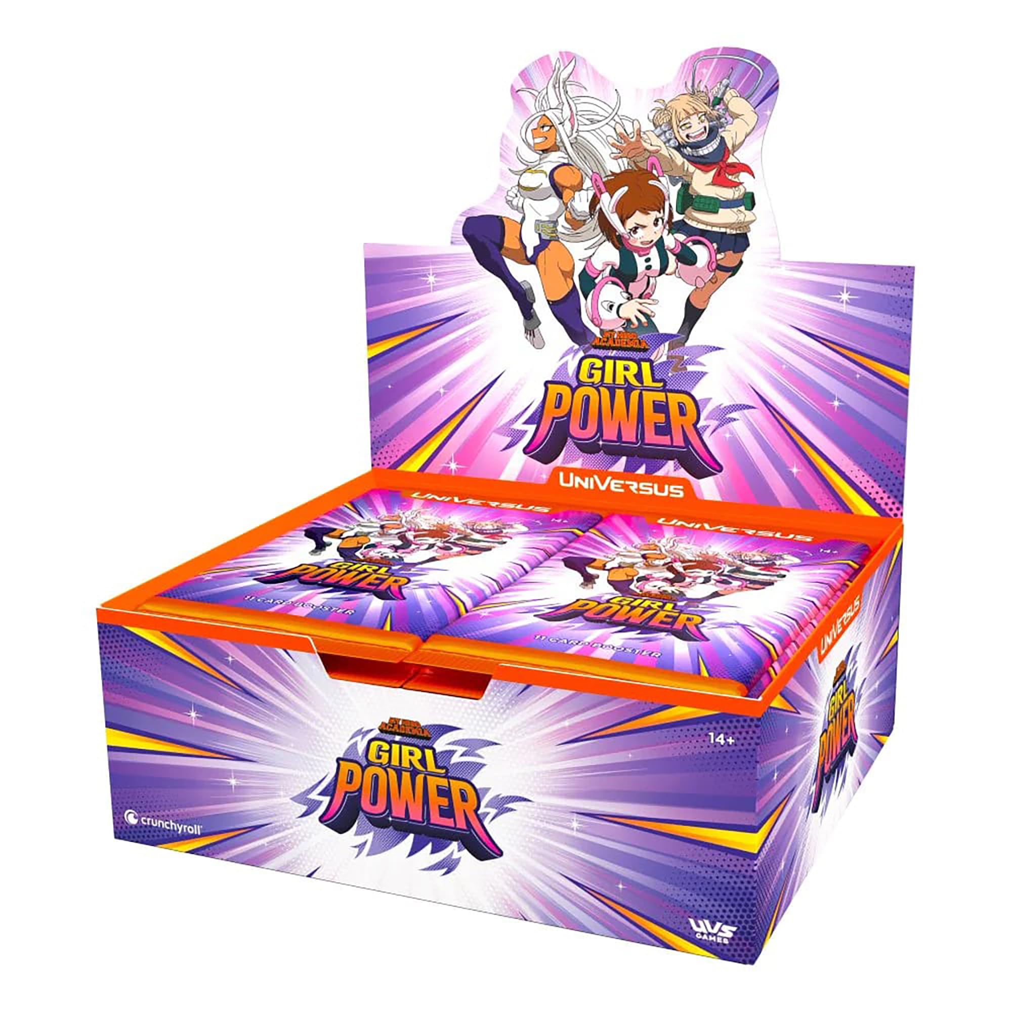 Buy Universus My Hero Academia: Girl Power Booster Display - Includes ...
