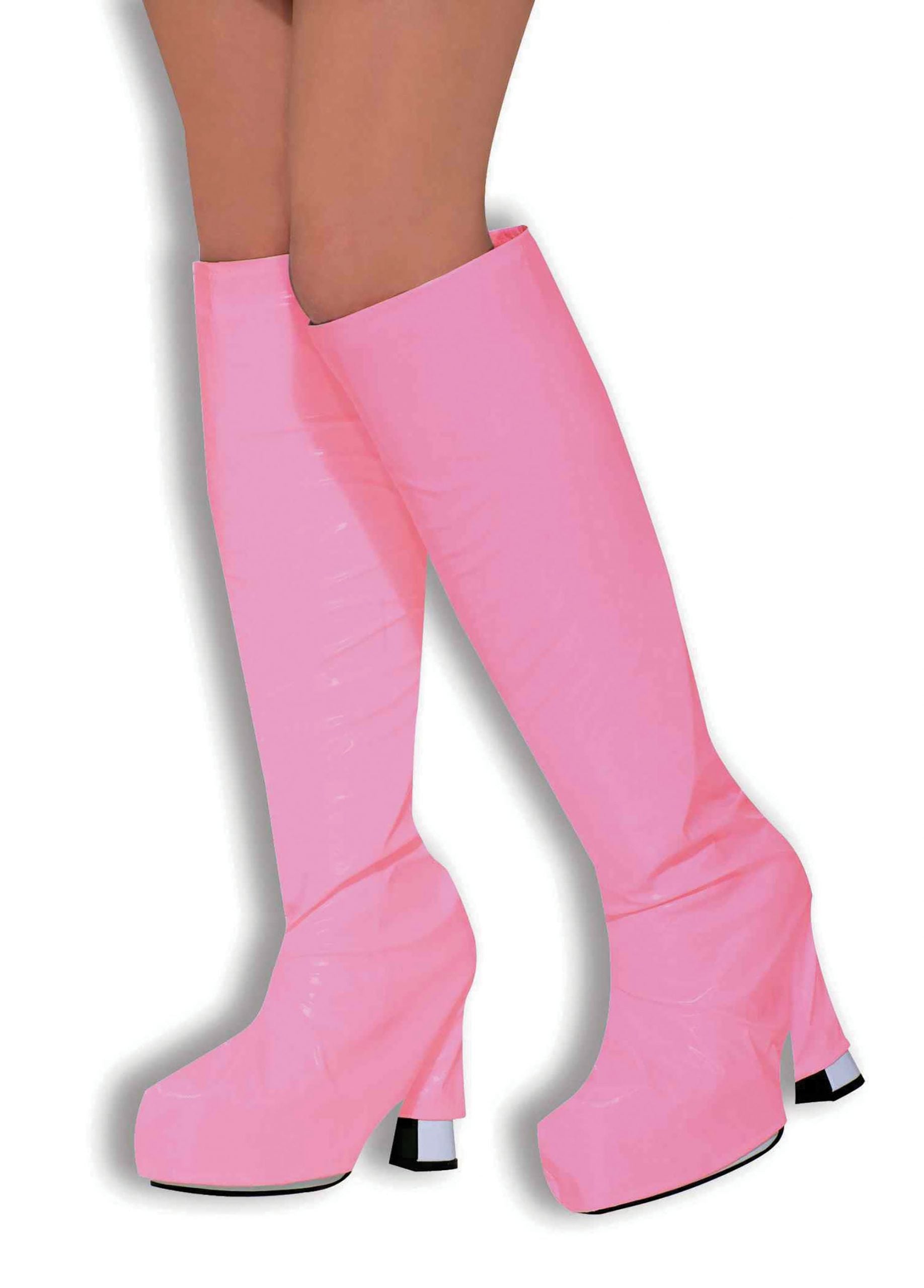 Buy Pink Go Go Boot Tops Disco Costume Accessory - MyDeal Australia