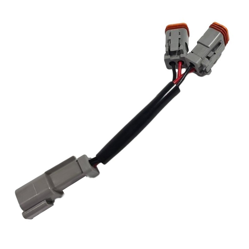 Buy 2 Pin Deutsch Plug Single to Dual Plug Splitter Length 160mm - MyDeal