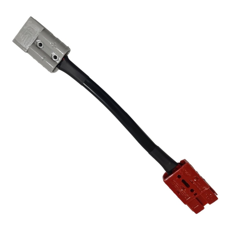 Buy 50amp Anderson Connector Grey to 50 amp Anderson Connector Red ...