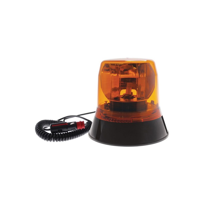 Buy Ecco Rotating Amber Beacon Light w/ Cigar Plug Flush/Magnet Mt ...