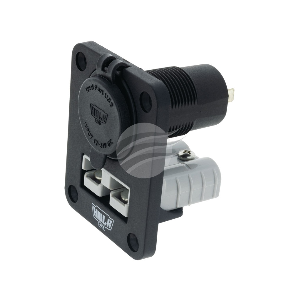 Buy Hulk 50 amp Anderson Style Plug w/ USB Socket Dual Flush Mount ...