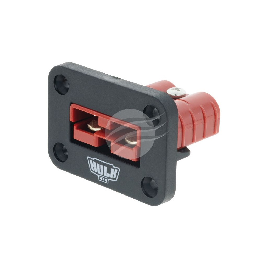 Buy Hulk 50 amp Red Anderson Style Plug Single Flush Mount Housing ...