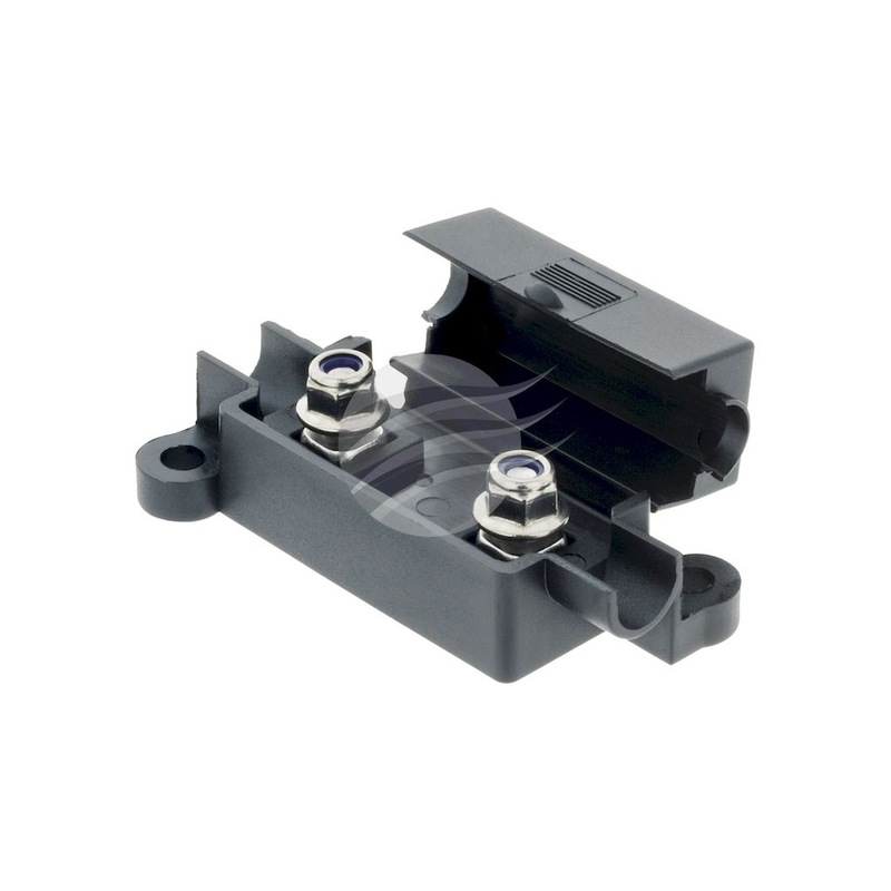 Buy Jaylec Midi Fuse Holder with Hinged Cover T/S Suit 30-125A - MyDeal