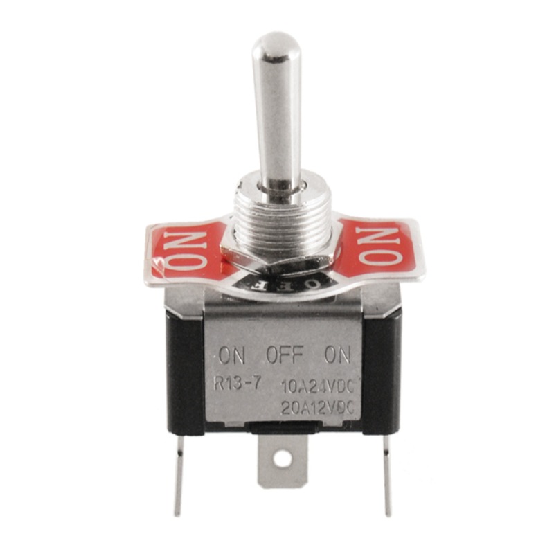 Buy LV 12v Toggle Switch On/Off/On 20 amp Silver Contacts - MyDeal