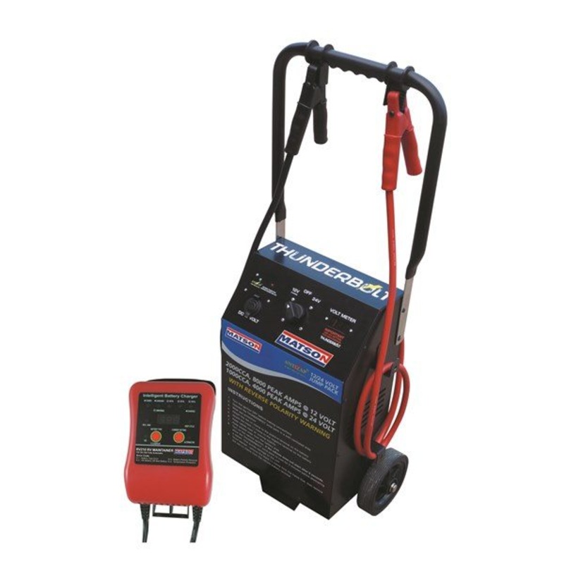 Buy Matson Thunderbolt Industrial 12/24 volt Jump Pack - MyDeal