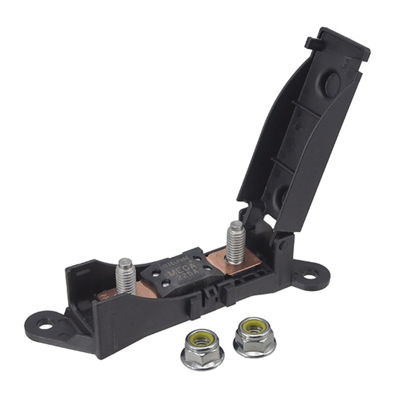 Buy MTA Mega Fuse Block Hinged Cover Stackable 40 - 500amp - MyDeal