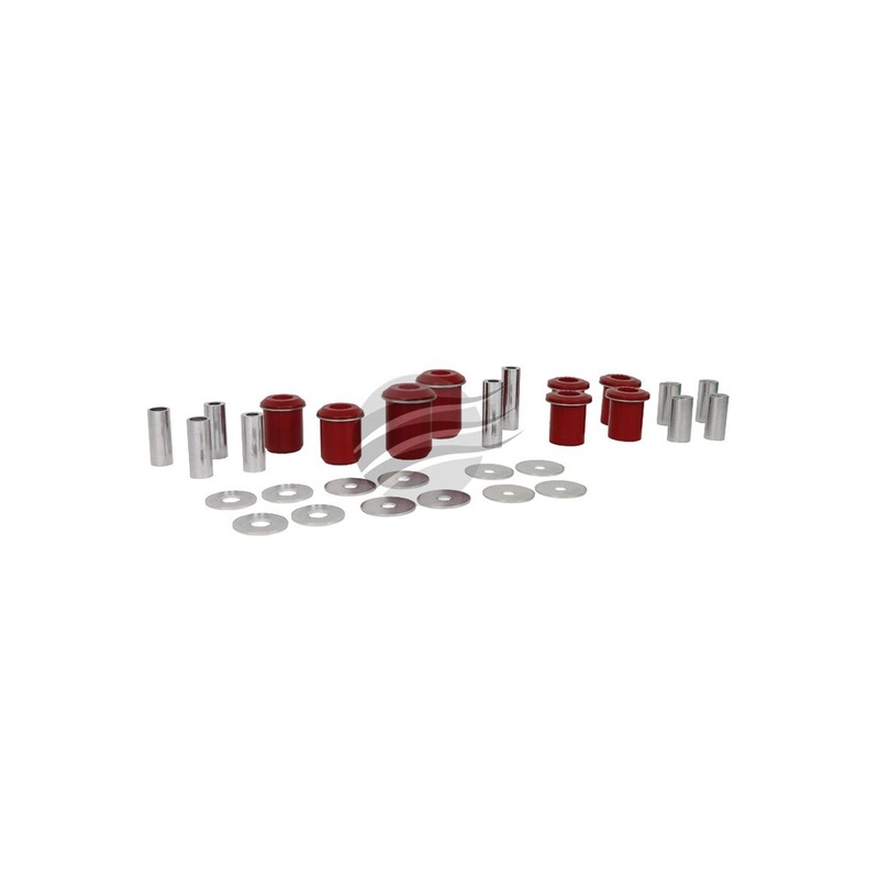 Buy Nolathane Greaseable 4wd Rear Spring Bushing & Shackle Pin Kit - MyDeal