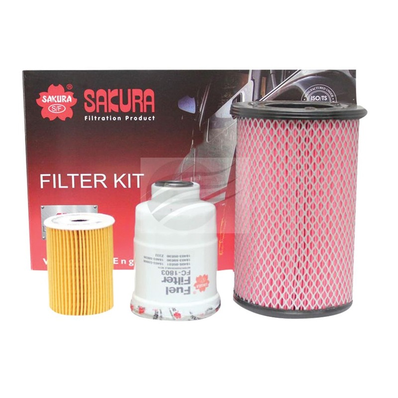 Buy Sakura Filter Kit Compatible with Nissan Navara D22 Elgrand E50 ...