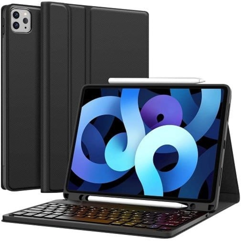 Buy For Apple iPad Air 5th / 4th Gen 10.9 inch Bluetooth Keyboard Case ...