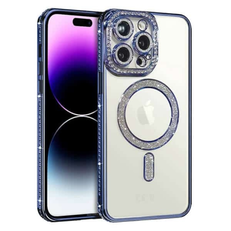 Buy For Apple iPhone 12 Pro Max Case, MagSafe Magnetic Diamond ...