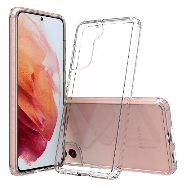 Buy For Samsung Galaxy S21+ /S21 Plus Transparent Hard Shel Slim ...