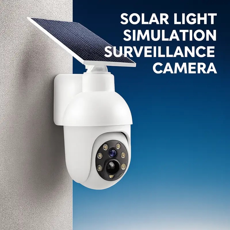 Buy Solar Light Simulation Surveillance Camera – Outdoor Wireless ...