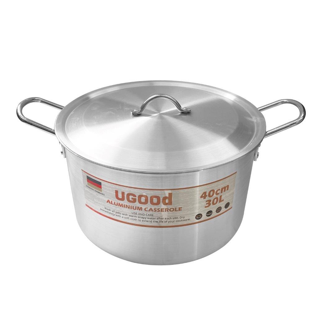 Buy Aluminium Cooking Pot Casserole Germany A1 14Ltr - MyDeal Australia