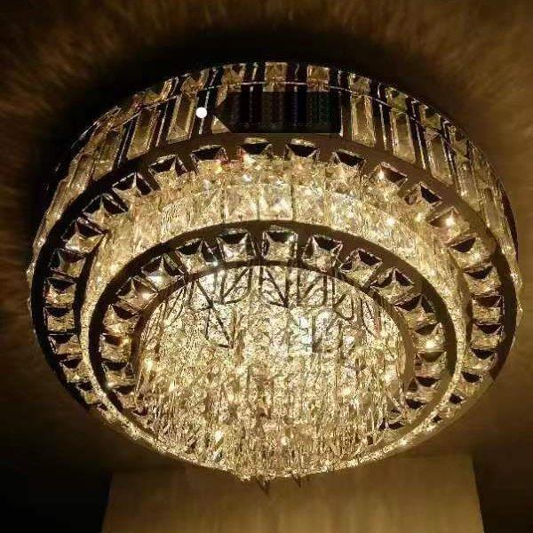 Buy Modern Home Decoration Crystal Ceiling Chandelier LED Ceiling Lamp ...