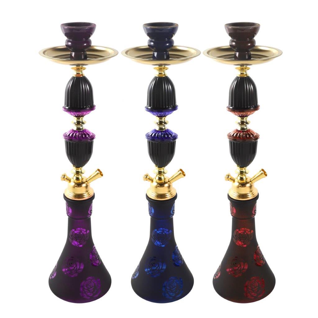 Buy Premium Design Single Shisha Hookah Argileh Complete Kit with Hose ...