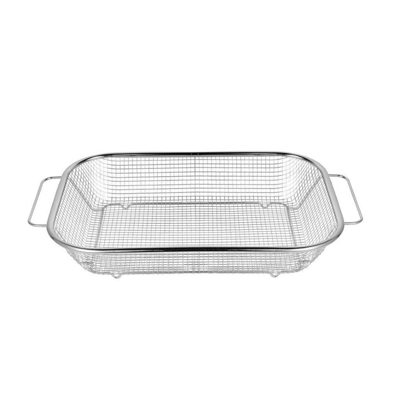 Buy Stainless Steel Rectangular Veggies Strainer 37.5*27.5 cm - MyDeal