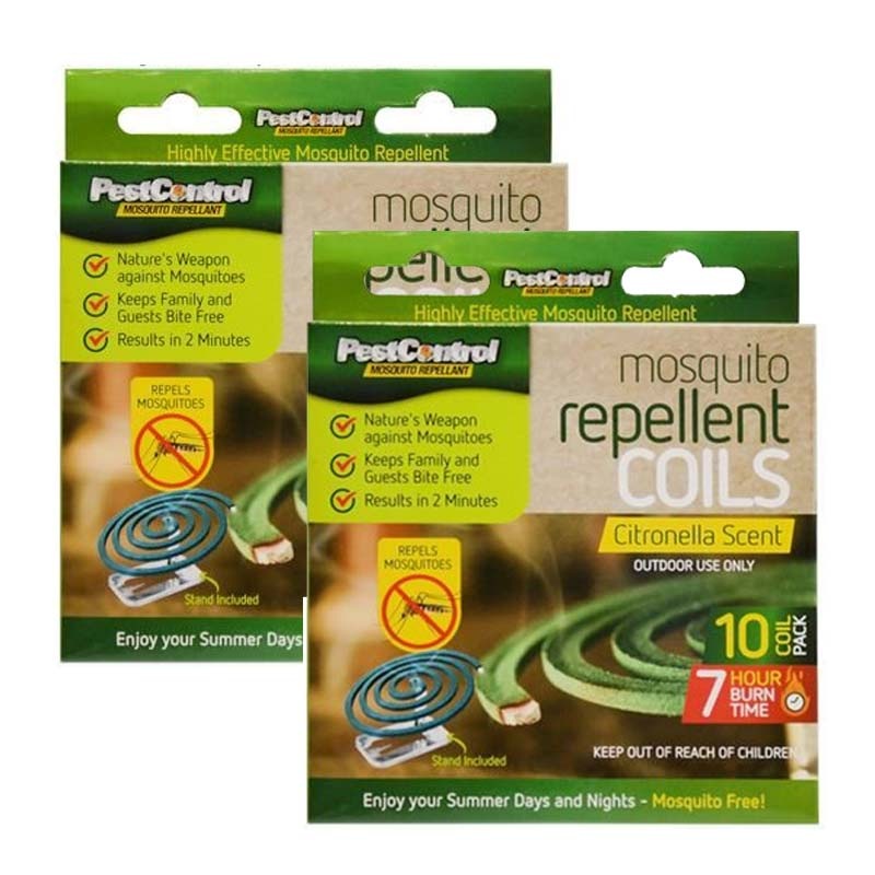 Buy 2x 10pce Mosquito Repellent Incense Coils - MyDeal