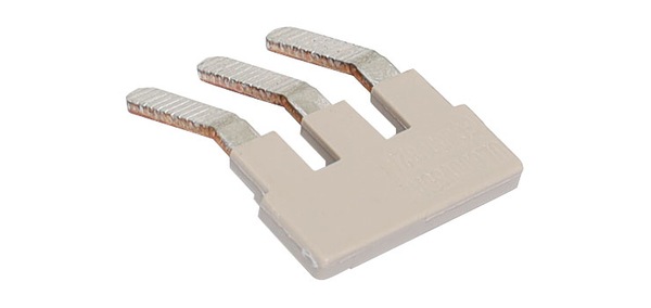 Buy 3 Way Insertion Bridge For 4mm DIN Rail Terminals - MyDeal Australia