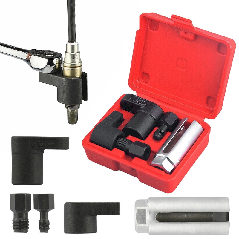 Buy 5 PC 1/2'' 3/8'' 22mm Oxygen Lambda Sensor Remove Socket Set Kit Thread Chasers - MyDeal