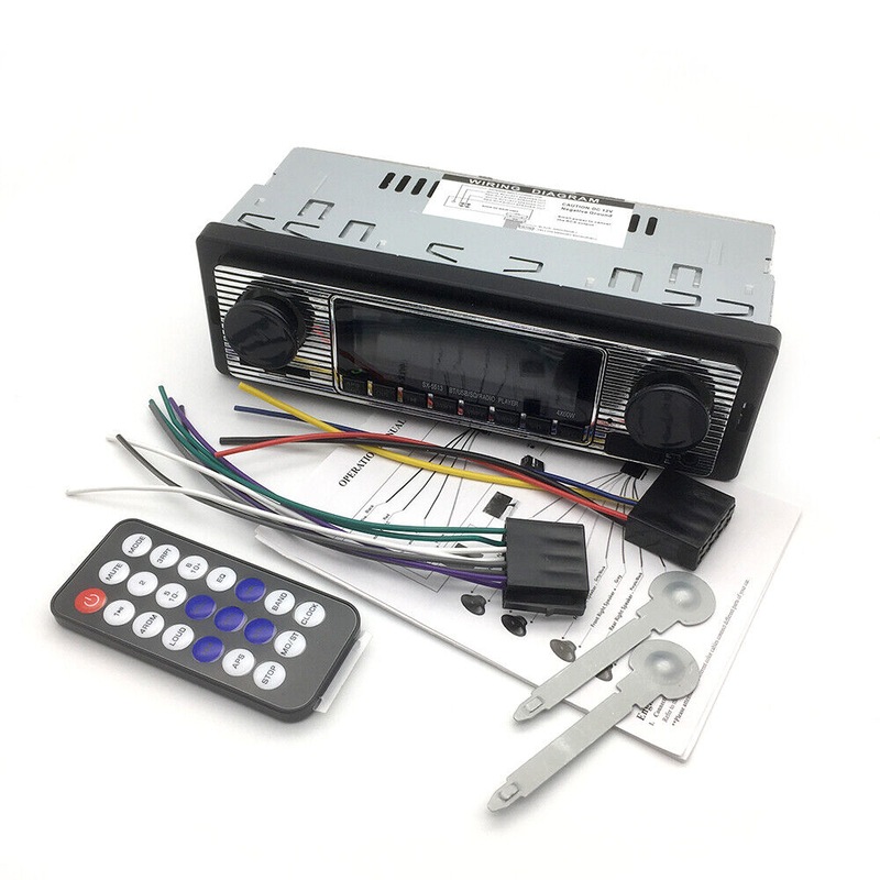 Buy Car In-dash Bluetooth Radio Stereo Audio Head UnitPlayer AUX-IN/FM ...