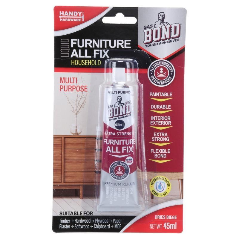 Buy Glue Furniture All Fix Extra Strength 45ml (Dries Beige) - MyDeal