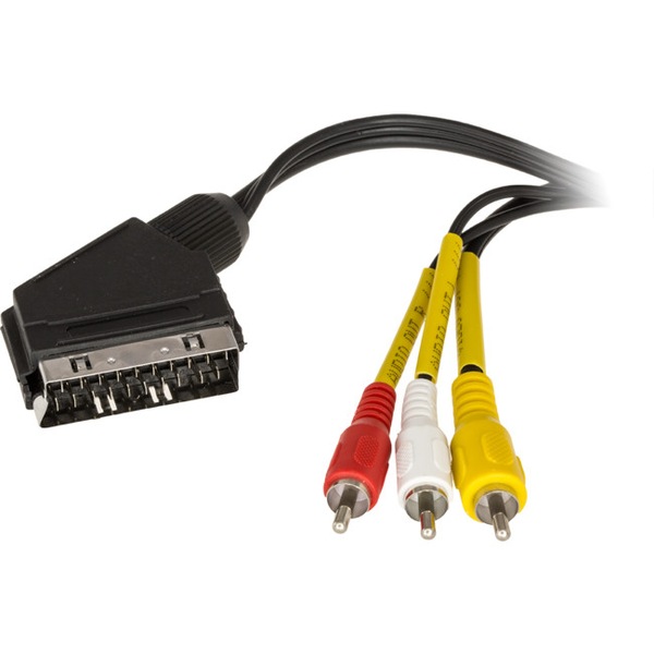 Buy GPCS/3R SCART TO COMPOSITE LEAD - 1.5M - MyDeal Australia