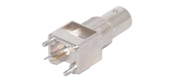 Buy PCB Mount Vertical Metal Shielded Socket Female BNC - MyDeal Australia