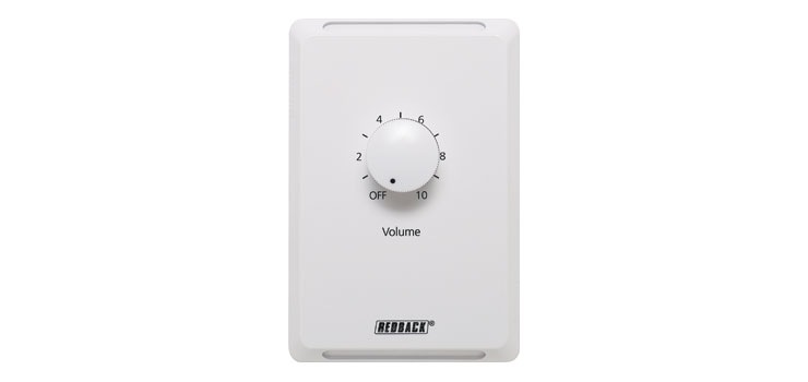 Buy Volume Control 10W 100V Line Clipsal Pro - Vertical White - MyDeal ...