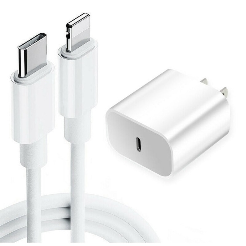 Buy 20W USB Type-C Wall Adapter Fast Charger PD Power For iPhone 13 12 ...