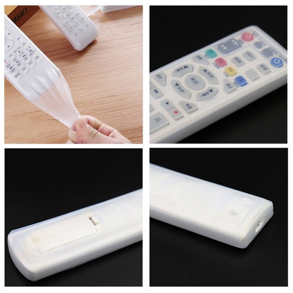 Buy 5 PCS Smart TV Box Remote Control Waterproof Dustproof Silicone ...