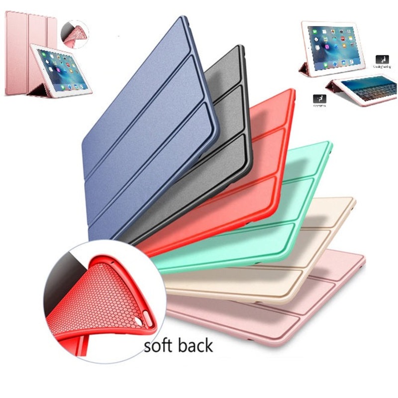 Buy For iPad 10.2 inch 2021 9th Gen Smart Cover Case Soft Silicone Back ...