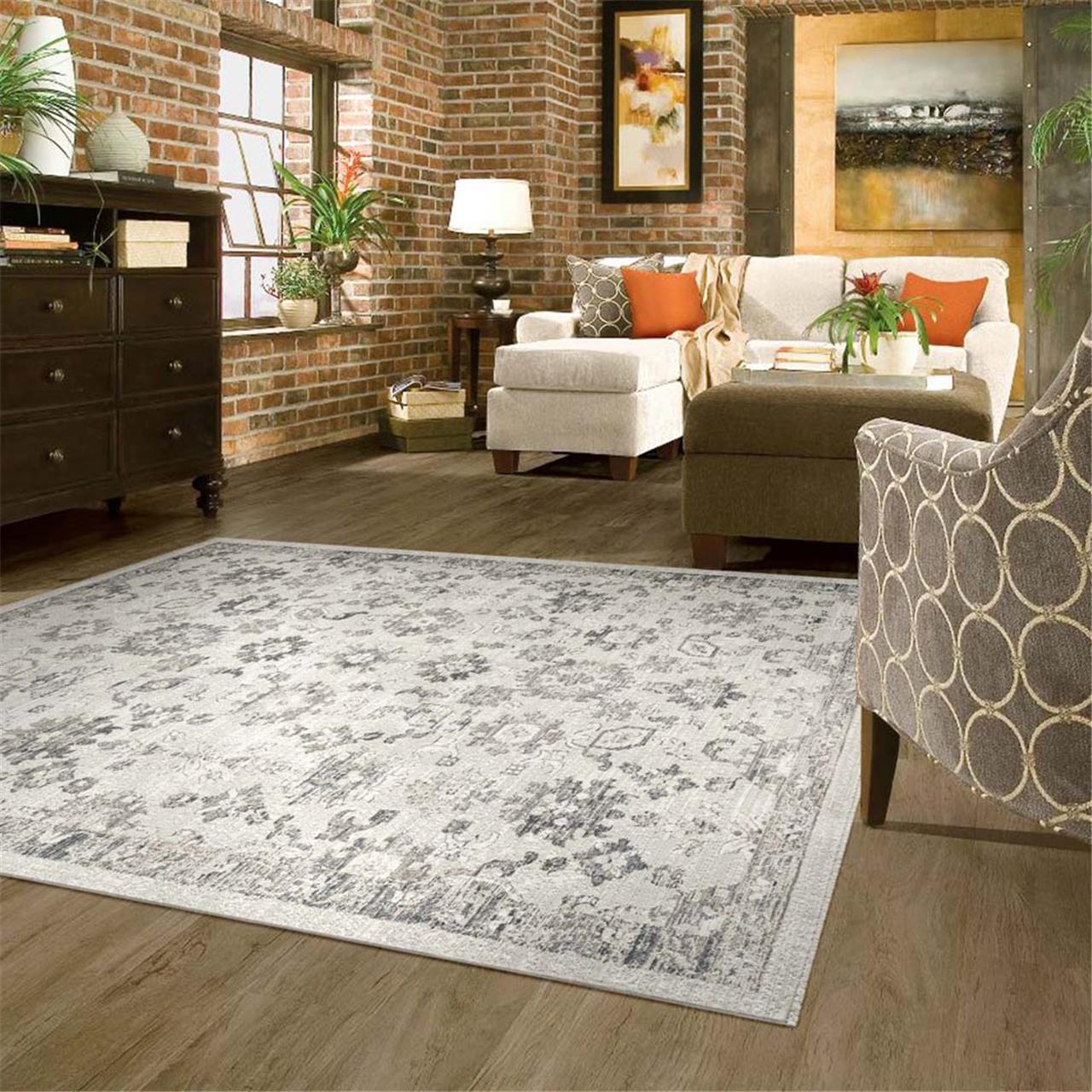 Buy Aria Song Cream Rug - MyDeal Australia