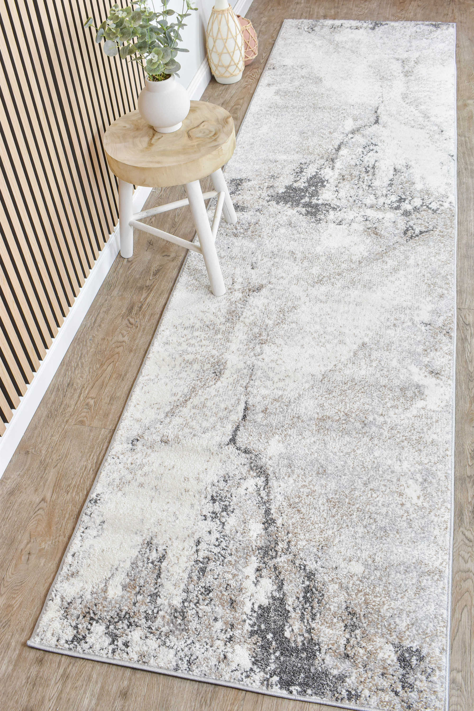 Buy Charte Trogon Cream Beige Runner Rug - MyDeal Australia