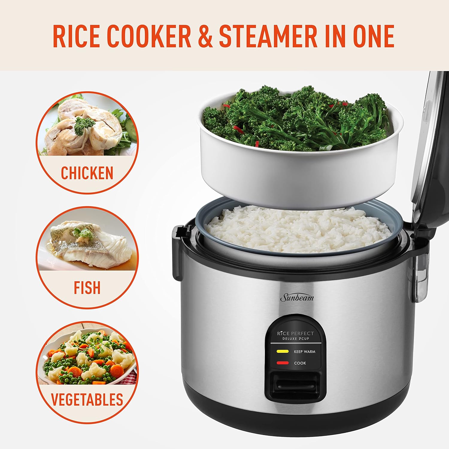 Buy Best Rice Cooker and Steamer for Delicious Meals - MyDeal Australia