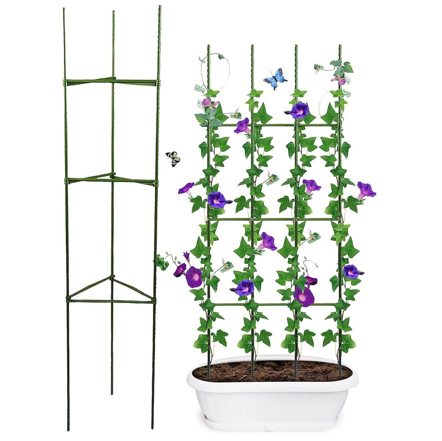 Buy Garden Plant Support Cages & Stakes for Vertical Climbing - MyDeal ...