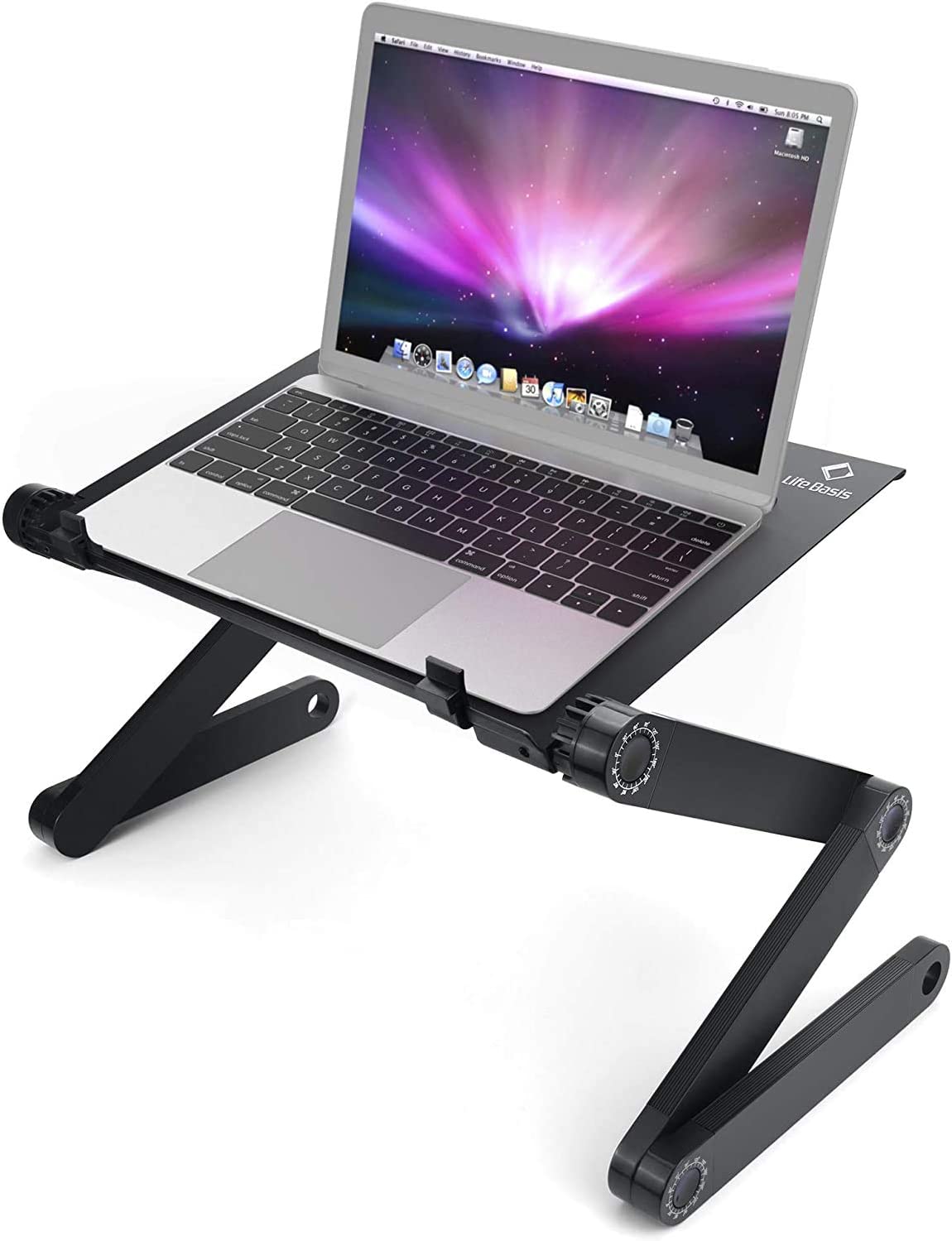 Buy Laptop Stand Portable Lap Desk Bed Table 360deg Rotate Foldable 10 ...