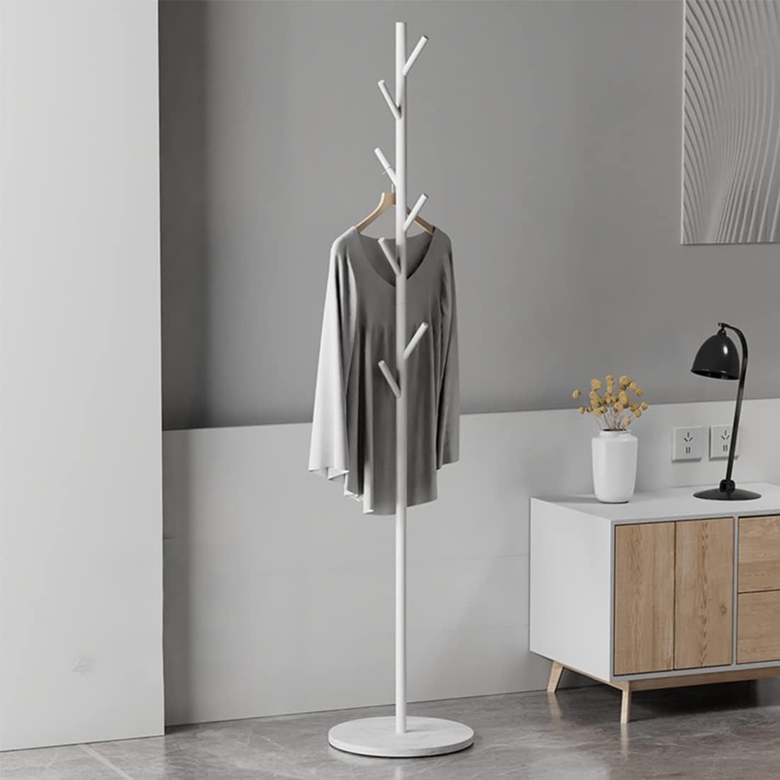 Buy Metal Freestanding Coat Rack Garment Stand Organizer - MyDeal Australia
