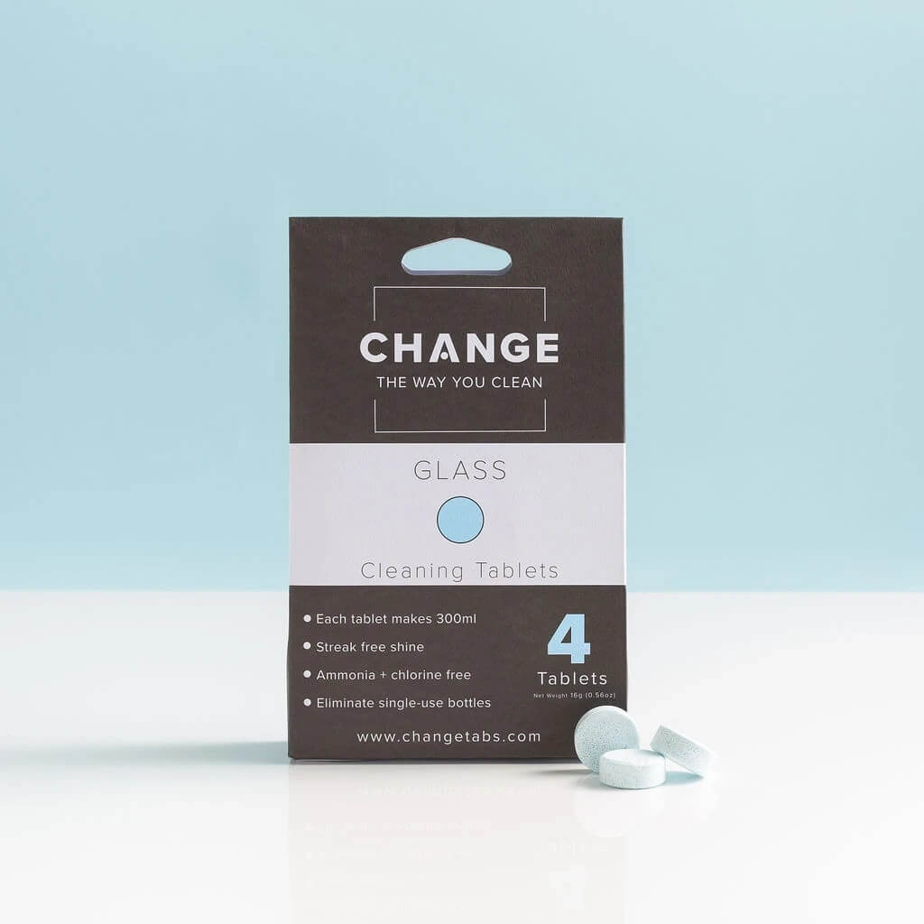 Buy Glass Cleaning Tablets - Change - MyDeal Australia