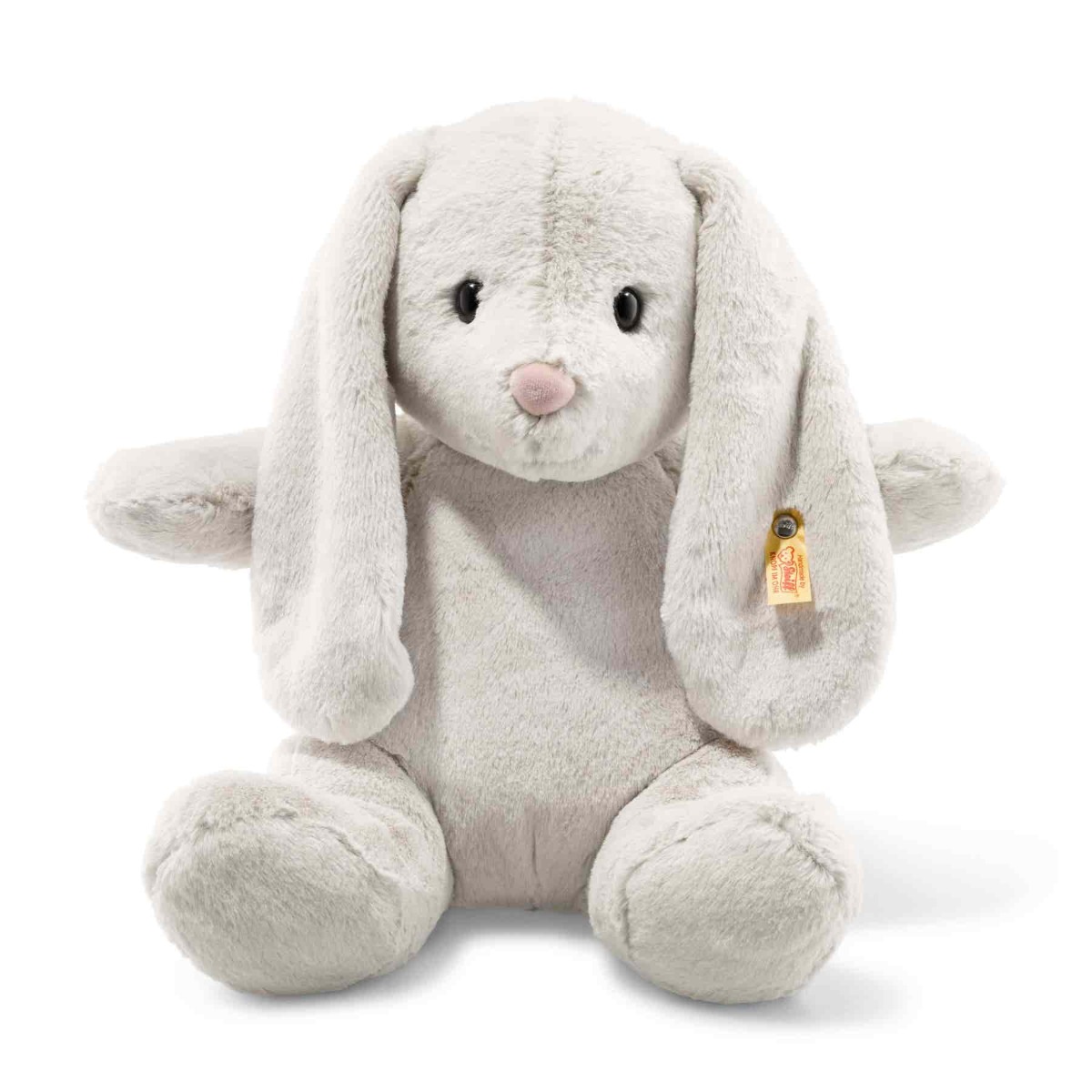 Buy Hoppie Rabbit - Steiff Soft Cuddly Friends - Light Grey, 38cm ...