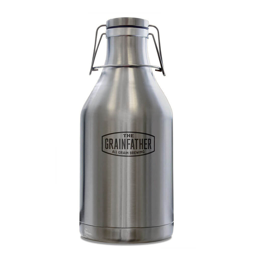 Buy Stainless Steel Swing Top Growler, 2L - Grainfather - MyDeal Australia