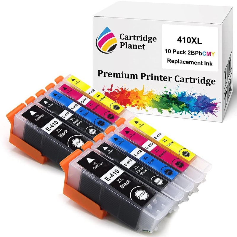 Buy 10 Pack (2BK,2PBK,2C,2M,2Y) Compatible Ink for Epson 410XL for ...