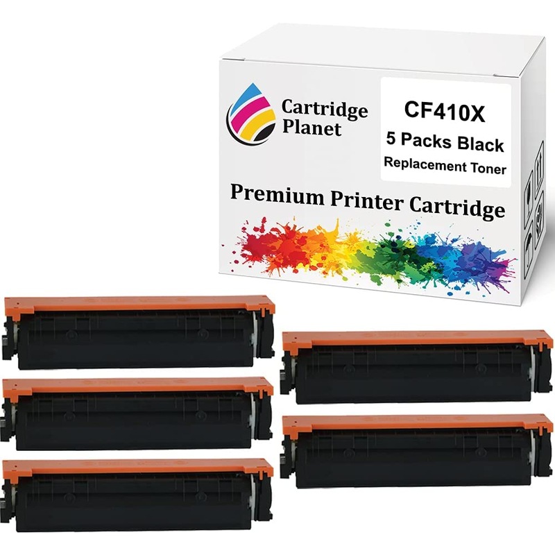Buy 5 Pack Black Compatible Toner Cartridge Replacement for HP 410X ...
